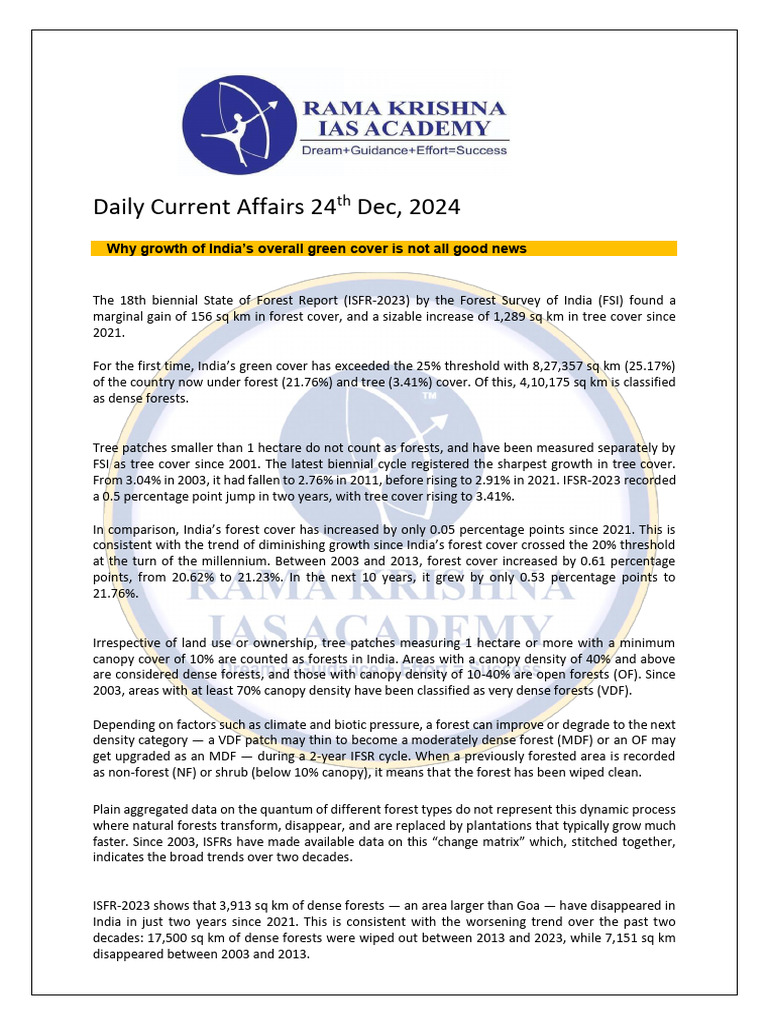 Current Affairs 24th Dec, 2024 Eng | PDF | Encryption | Cipher
