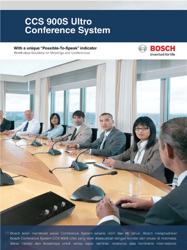 CCS 900 Ultro (TA) (BOSCH) | PDF