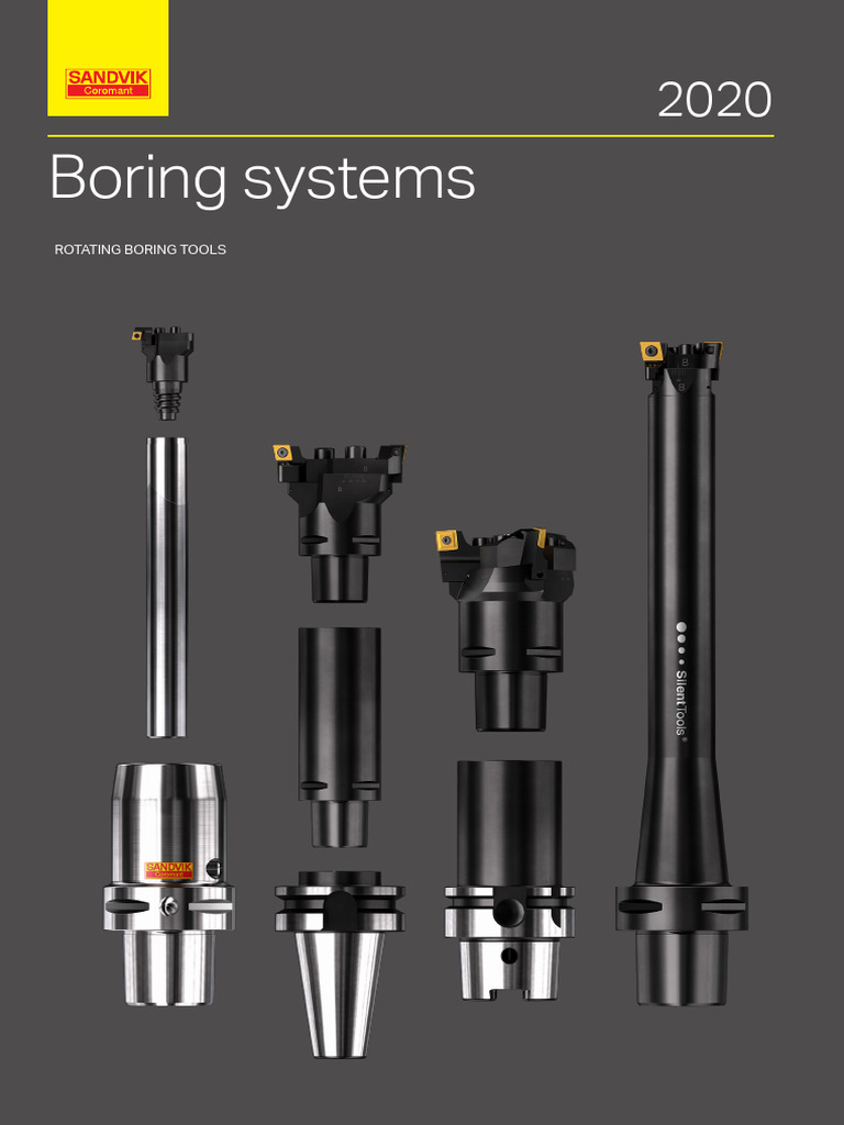Boring Tools Catalogue 2020 | PDF | Tools | Manufactured Goods