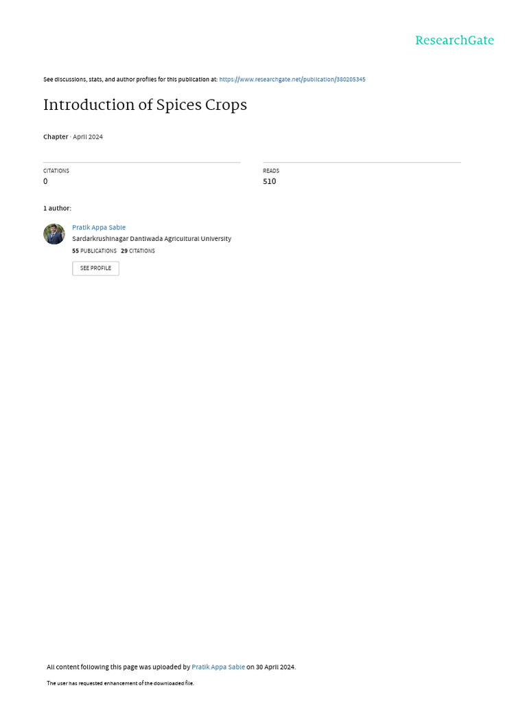 SpicesCintrodn.DrSable | PDF | Spice | Herbs And Spices