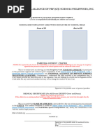 BAI ID Form | PDF | Seal (Emblem) | Authentication