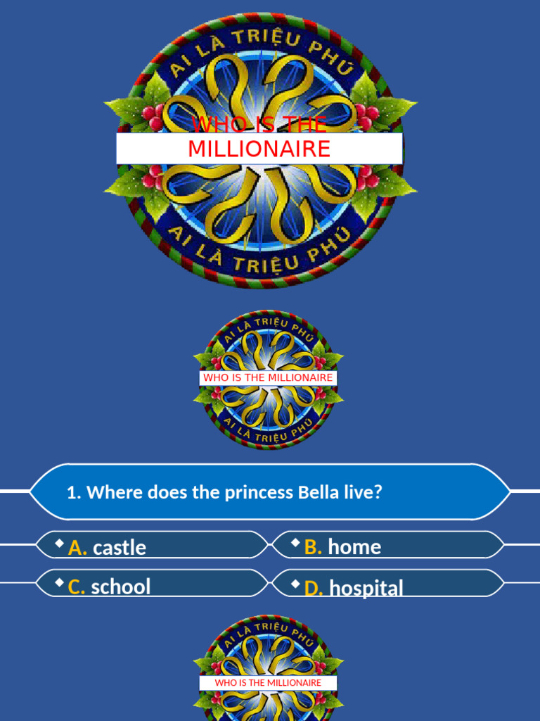 AI LÀ TRIỆU PHÚ template - U7 | PDF