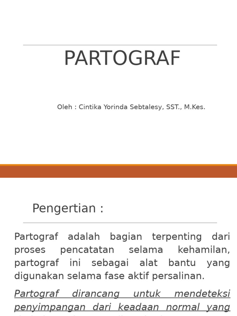 Partograf | PDF