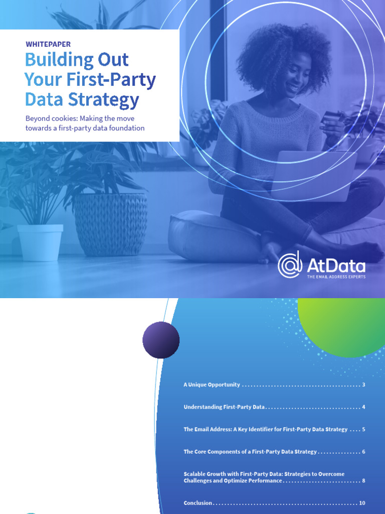 AtData - Building Out Your First-Party Data Strategy | PDF | Brand | Marketing
