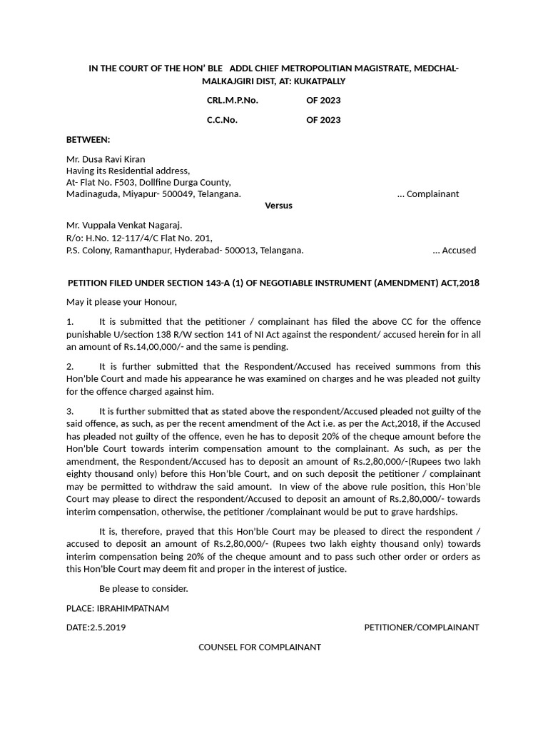 Interim Compensation NI Act | PDF | Criminal Law | Judiciaries