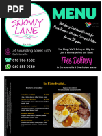 Bird & Co Menu and Prices | PDF | Pizza | Hamburgers