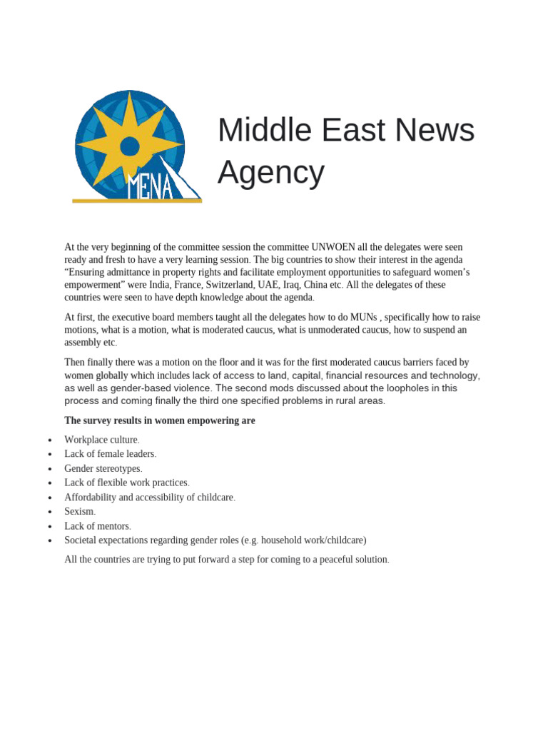 Daily Mandatory Report 2 RUMUN22 2 | PDF