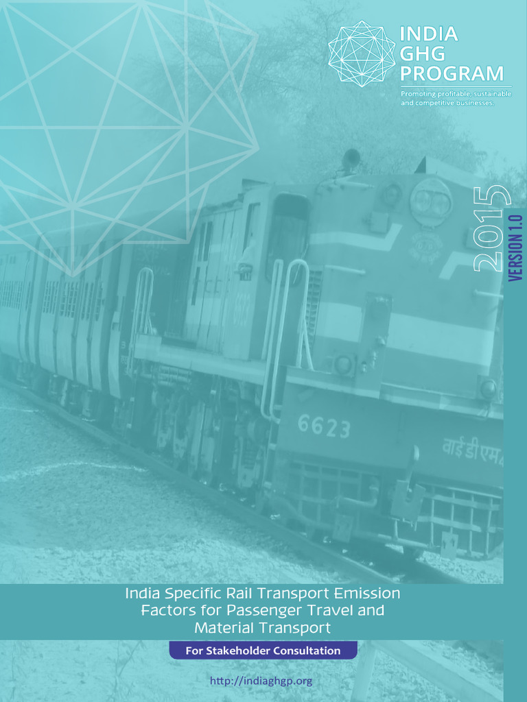 Rail Transport Emission | PDF | Rail Transport | Emission Intensity