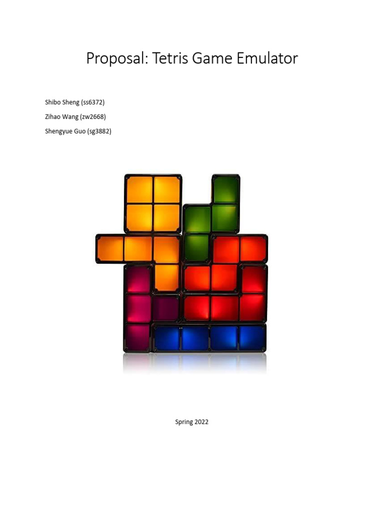 Tetris | PDF