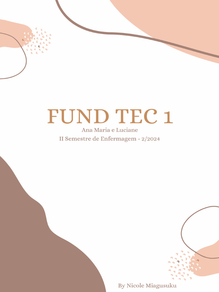 Fund Tec 1 (Documento (A4) ) PDF | PDF