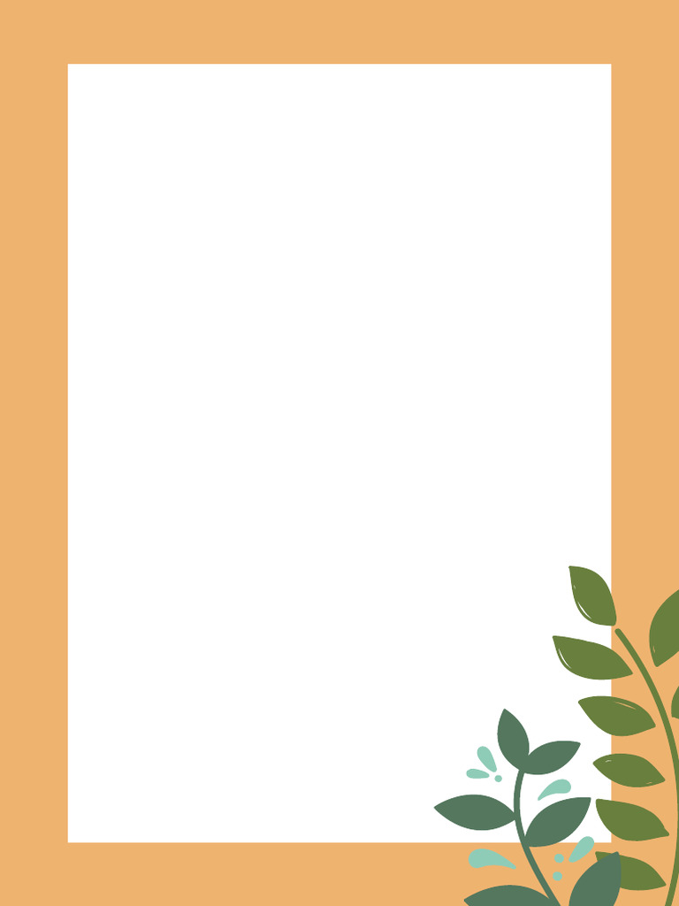 Simple Nature Page Border | PDF