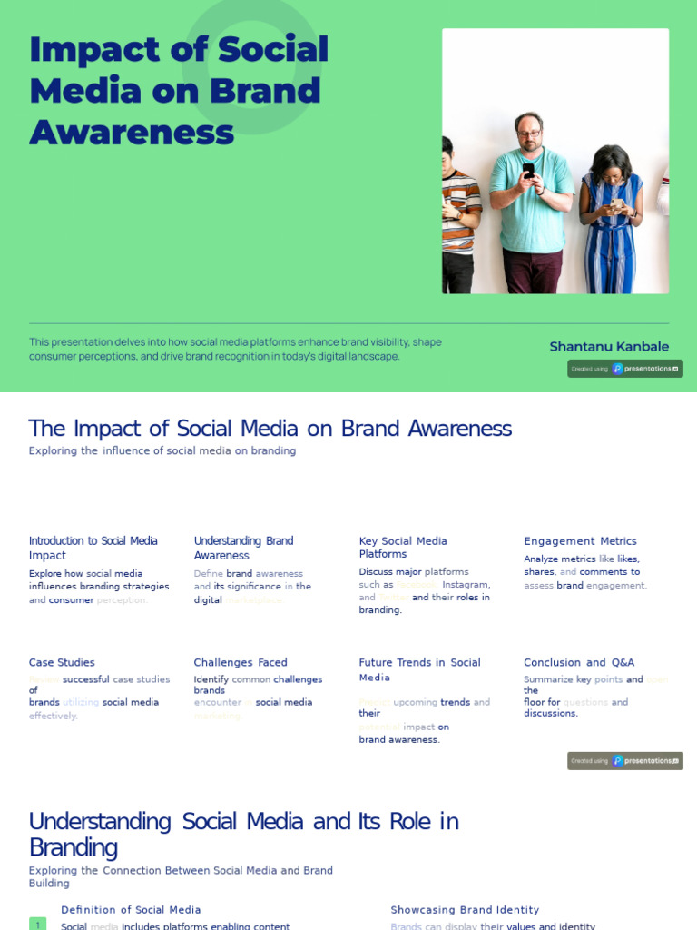 Impact of Social Media On Brand Awareness | PDF | Brand | Popular ...