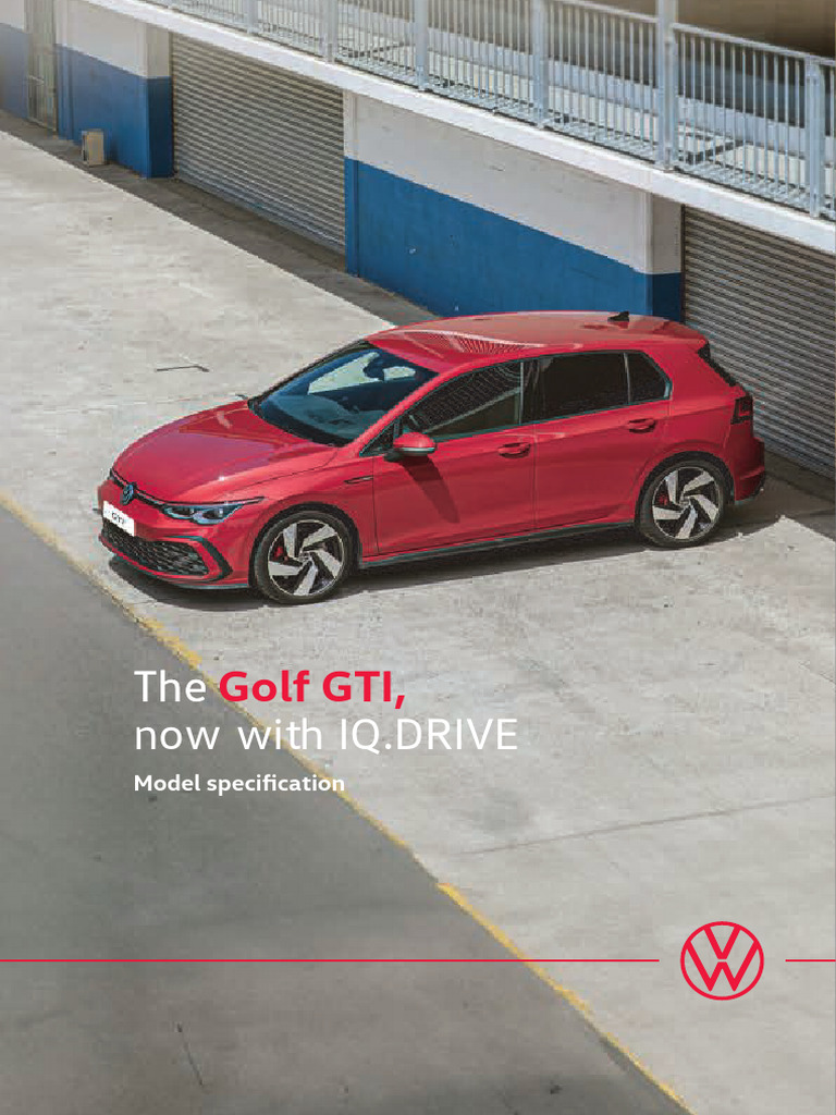 Vw Specsheet Golf Gti Pm | PDF | Automotive Industry | Motor Vehicle