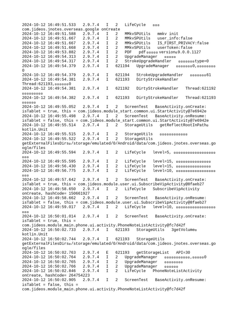 2024 10 12 - Log | PDF | Computer Programming | Programming Paradigms