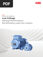 ABB Motor Catalog Frame 315 & 355 PDF | PDF | Electric Motor ...