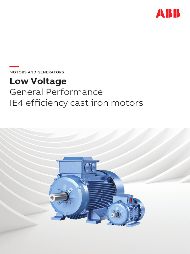 ABB IE4 Efficiency Motors Catalogue | PDF