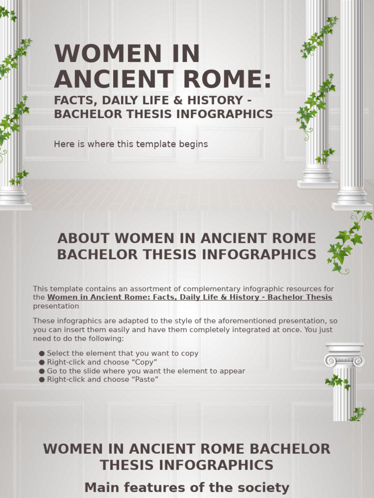 Women in Ancient Rome Infographics | PDF | Planets | Planets In Astrology