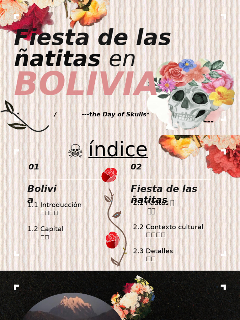 Fiesta de Las Ñatitas en BOLIVIA | PDF