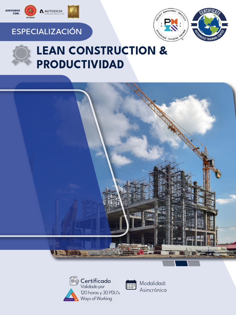 Brochure Lean Construction | PDF | Bancario | Business