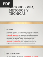 Diferencias y Similitudes de Metodologia, Metodo, Tecnica y Metodo Cientifico | PDF | Ciencia y ...