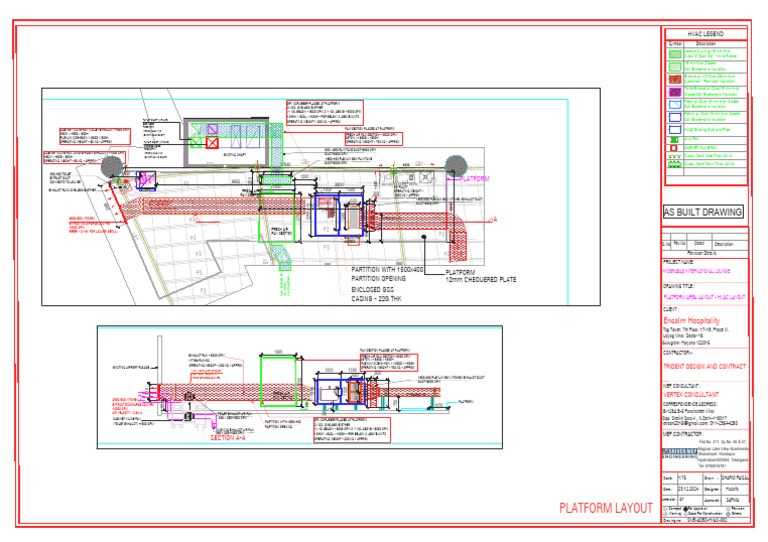 HVAC Platform Layout for Exhaust Fans | PDF | Duct (Flow) | Tools