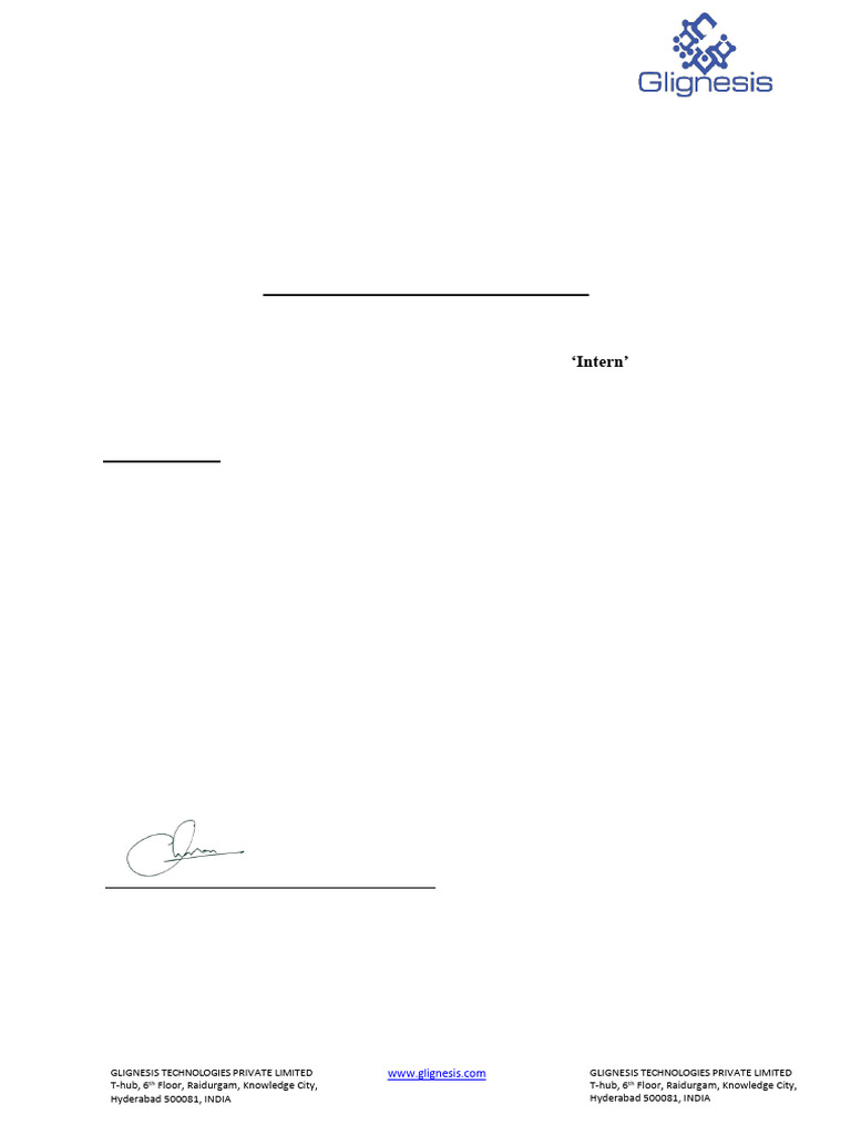 Supreeth - Offer Letter | PDF | Business