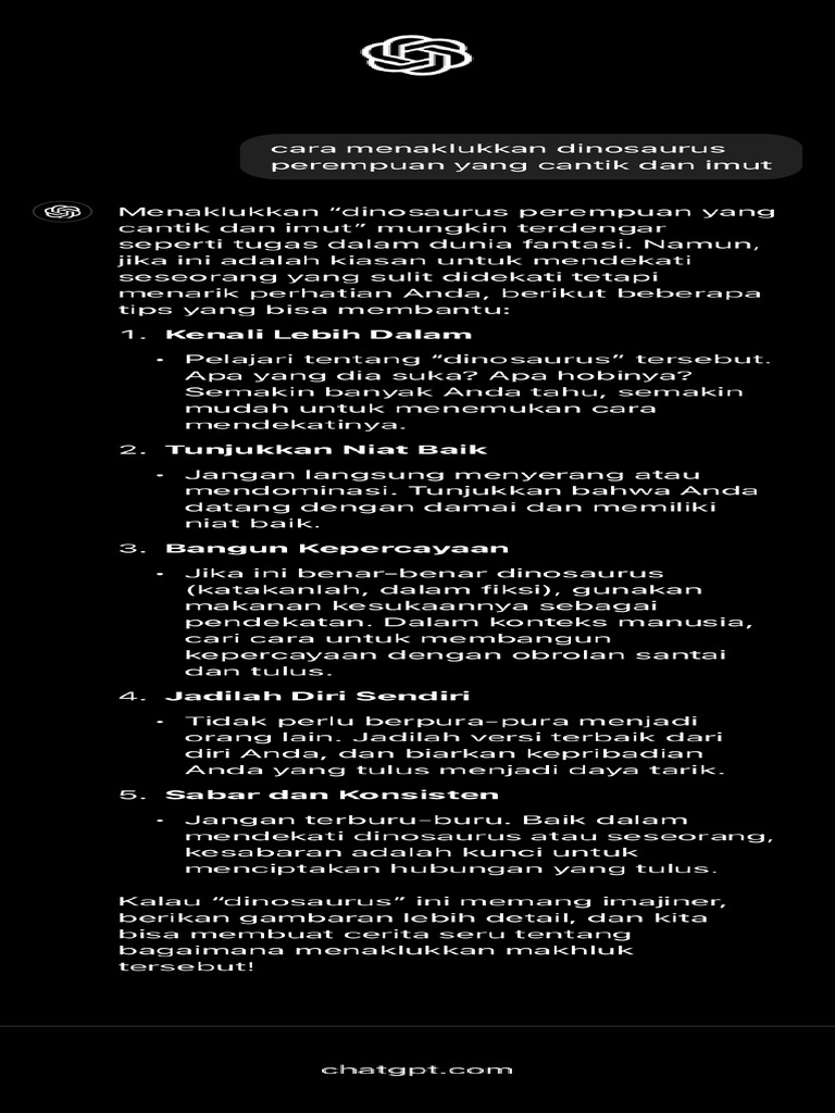 Menaklukkan Dinosaurus Imut | PDF