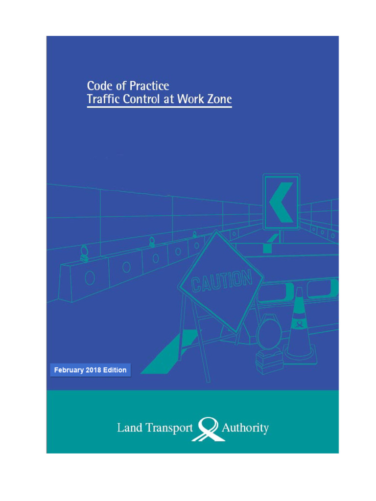 COP Traffic Control at Work Zone | PDF | Traffic | Road