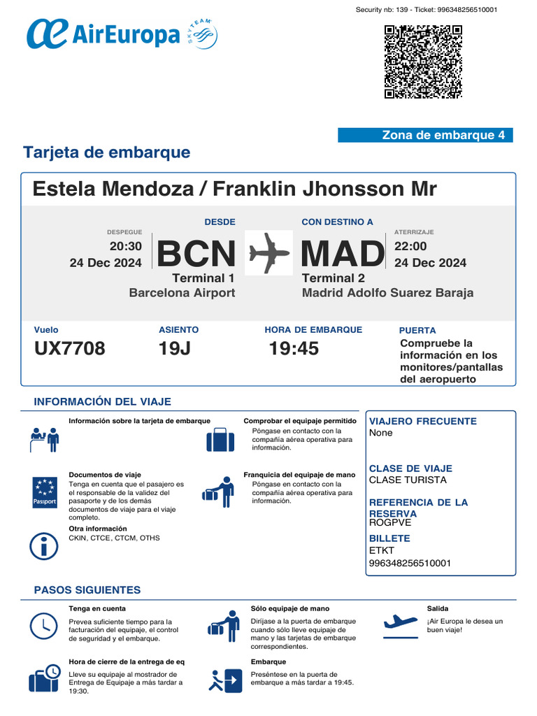 UX Boarding Pass PDF | PDF | Aeronáutica | Aeronave