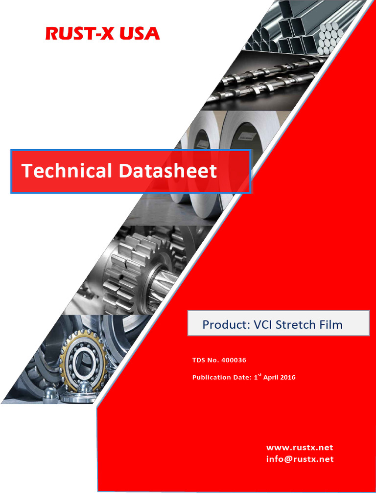 TDS 400036 Power Stretch Film | PDF | Corrosion | Metals