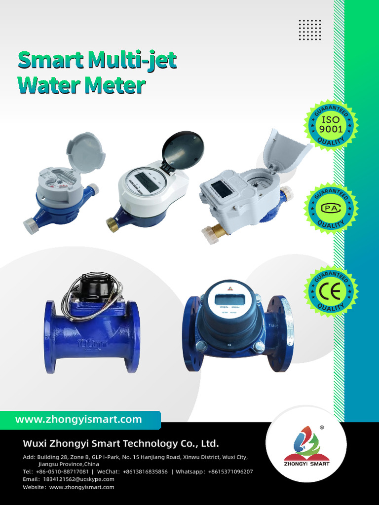 5.smart Multi-Jet Water Meter | PDF | Computer Engineering | Electrical Engineering