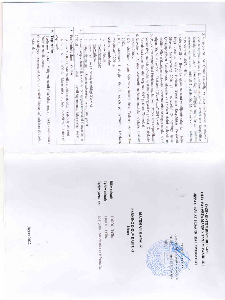 1 Kurs Matematik Analiz Pdf