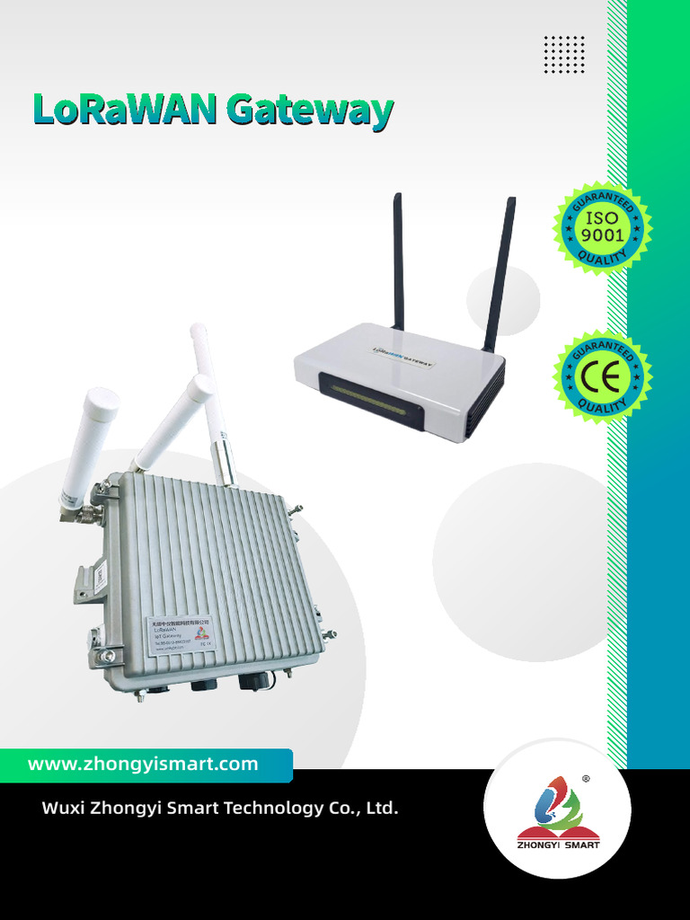 14.LoRaWAN Gateway | PDF | Wi Fi | Computer Network