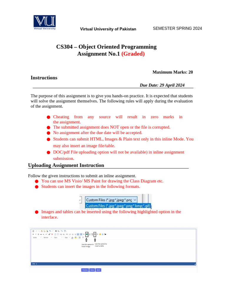 Spring 2024 - CS304 Assignment Solution | PDF | Freelancer | Software Engineering