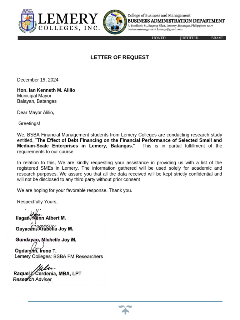 sample-LETTER-OF-REQUEST-RESEARCHER-1 | PDF