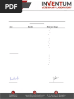 Serum Biochemical Analysis Reference Ranges - Reference Values and ...