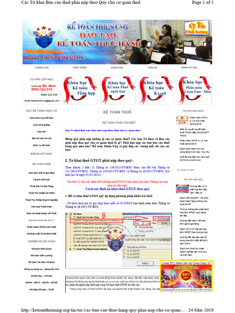 Cach Nop to Khai | PDF