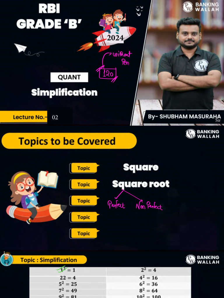 Simplification 02 _ Class Notes | PDF Simplification 02 _ Class Notes | PDF