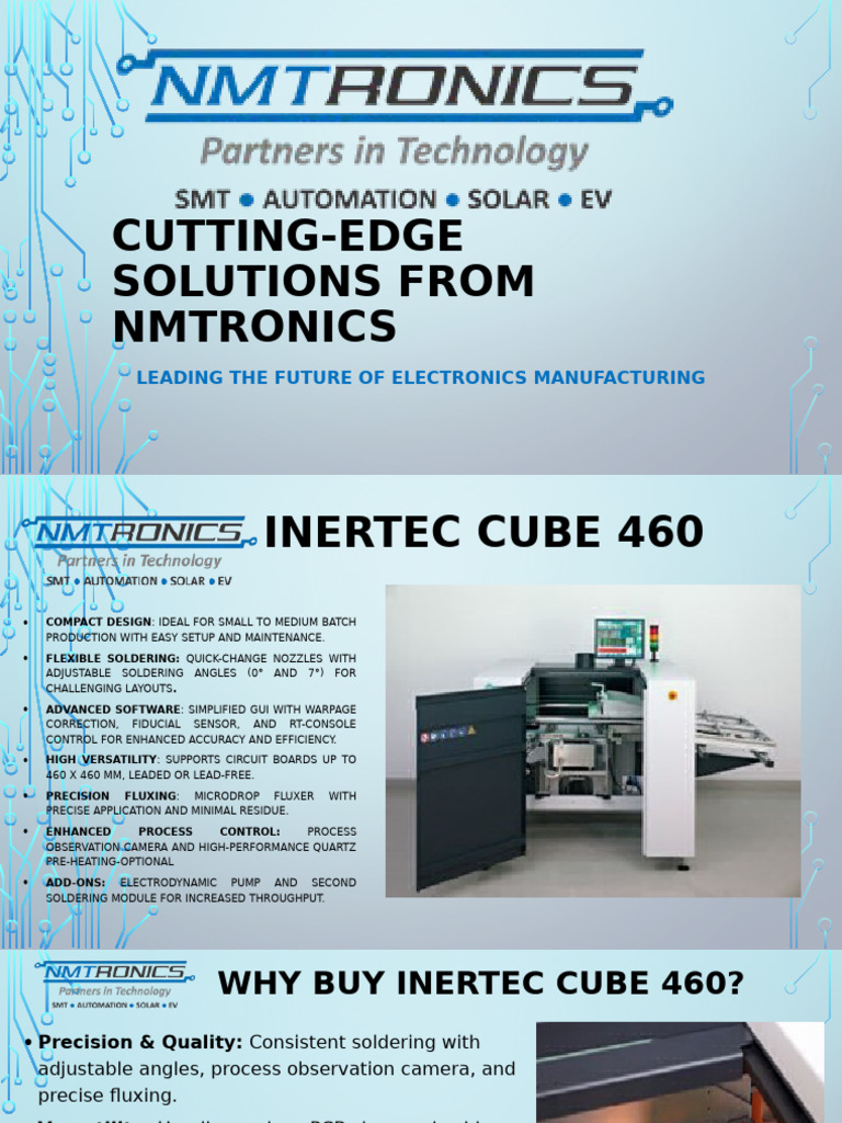 ppt nmt | PDF | Soldering | Printed Circuit Board