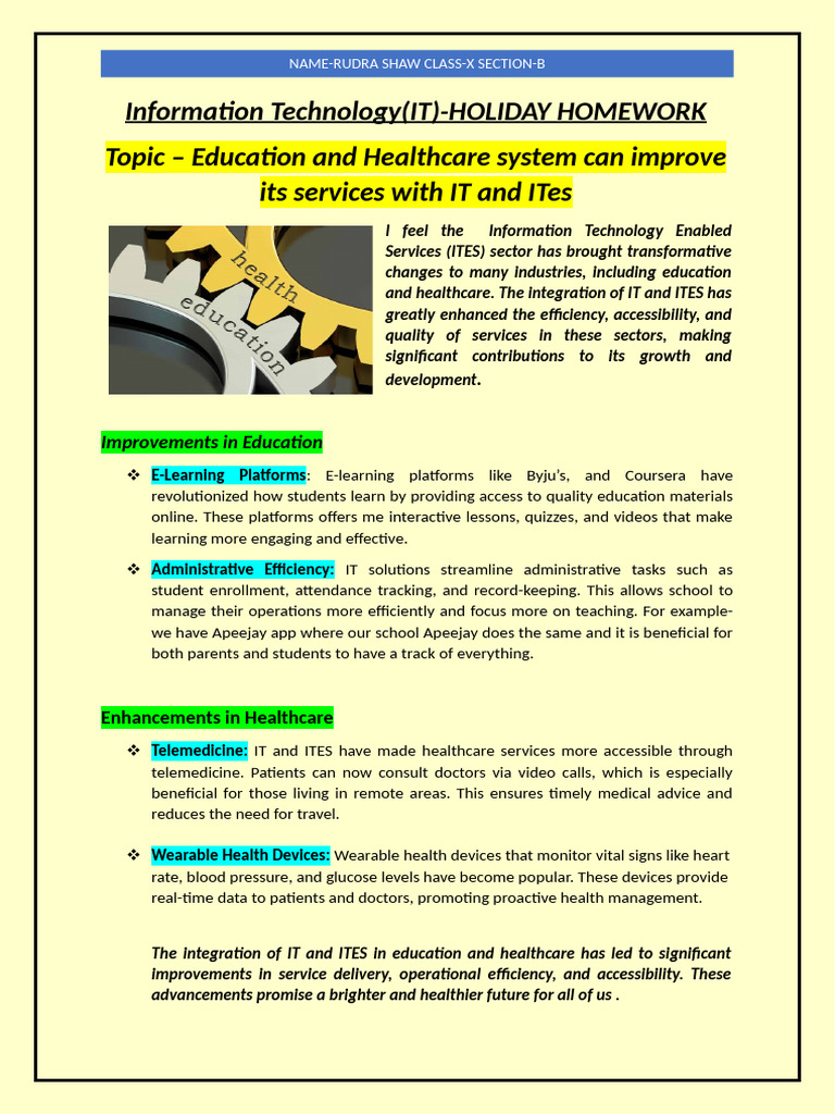 Information Technology hhw-PRINT | PDF