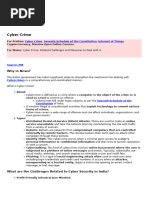 Note - Cyber Crime Wing - 1930 | PDF | Cybercrime | Fraud