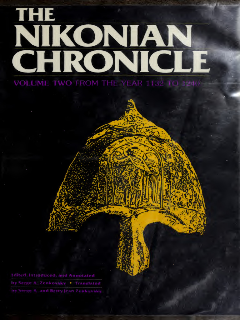 The Nikonian Chronicle_ From the Year 1425-To the Year 1520 -- Edited ...