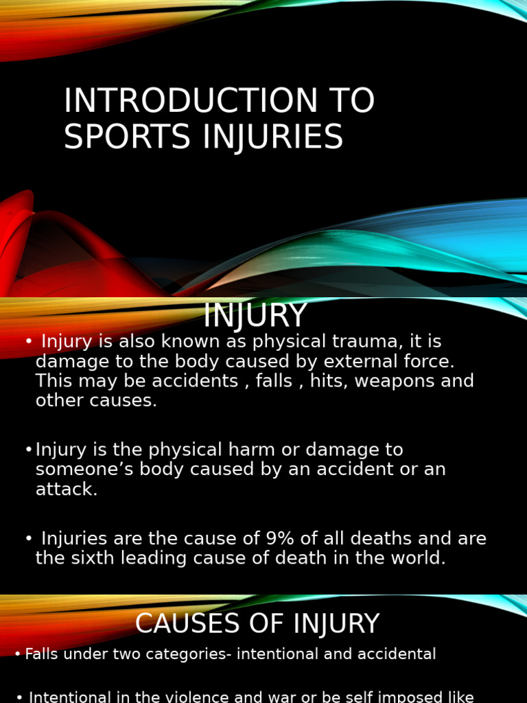 2.Introduction to Sports Injuries | PDF | Elbow | Injury