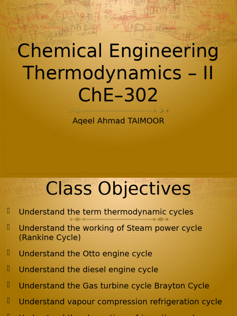 Thermodynamic Cycles | PDF | Steam | Refrigeration