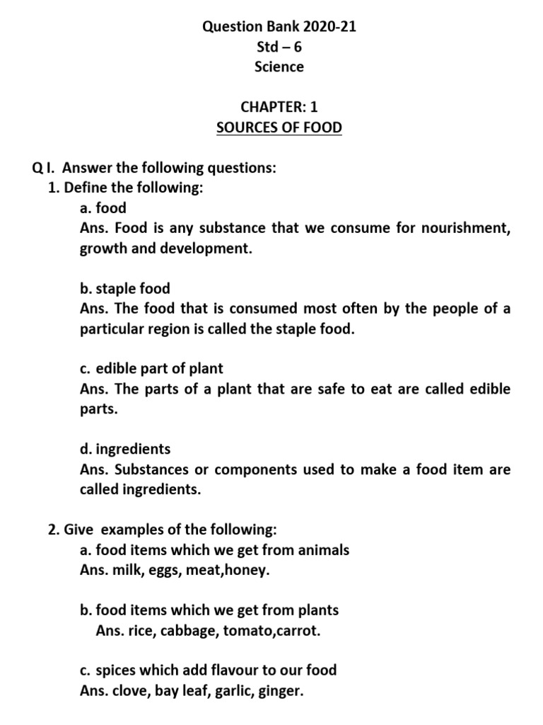 Std-6-Science-QB-converted | PDF | Magnet | Shadow