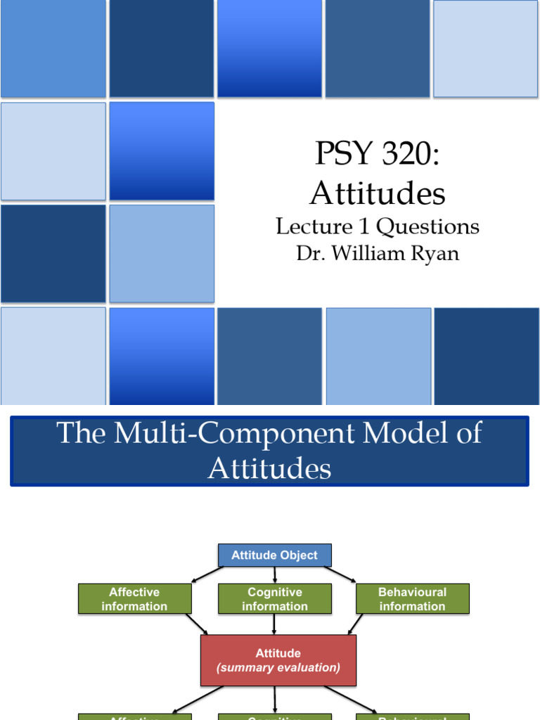 Understanding Attitude Components and Functions | PDF | Attitude ...