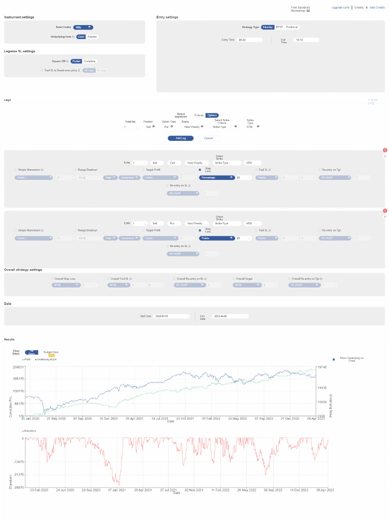 Algotest Strategy j7gdvnr | PDF