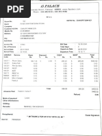 Banquet Hall Invoice Format | PDF