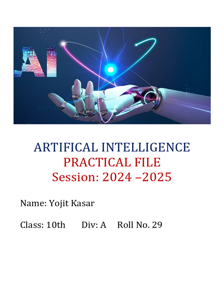 10A 15 NILAY JAIN Practial File | PDF | Computing | Computer Programming
