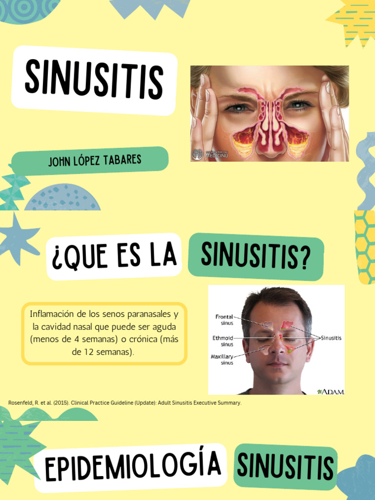 SINUSITIS | PDF | Enfermedades y trastornos | Medicina CLINICA